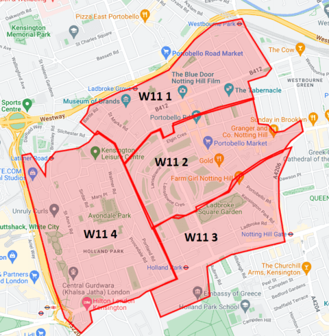 GATE Leaflet Distribution Notting Hill W11 | 5-Star Rated