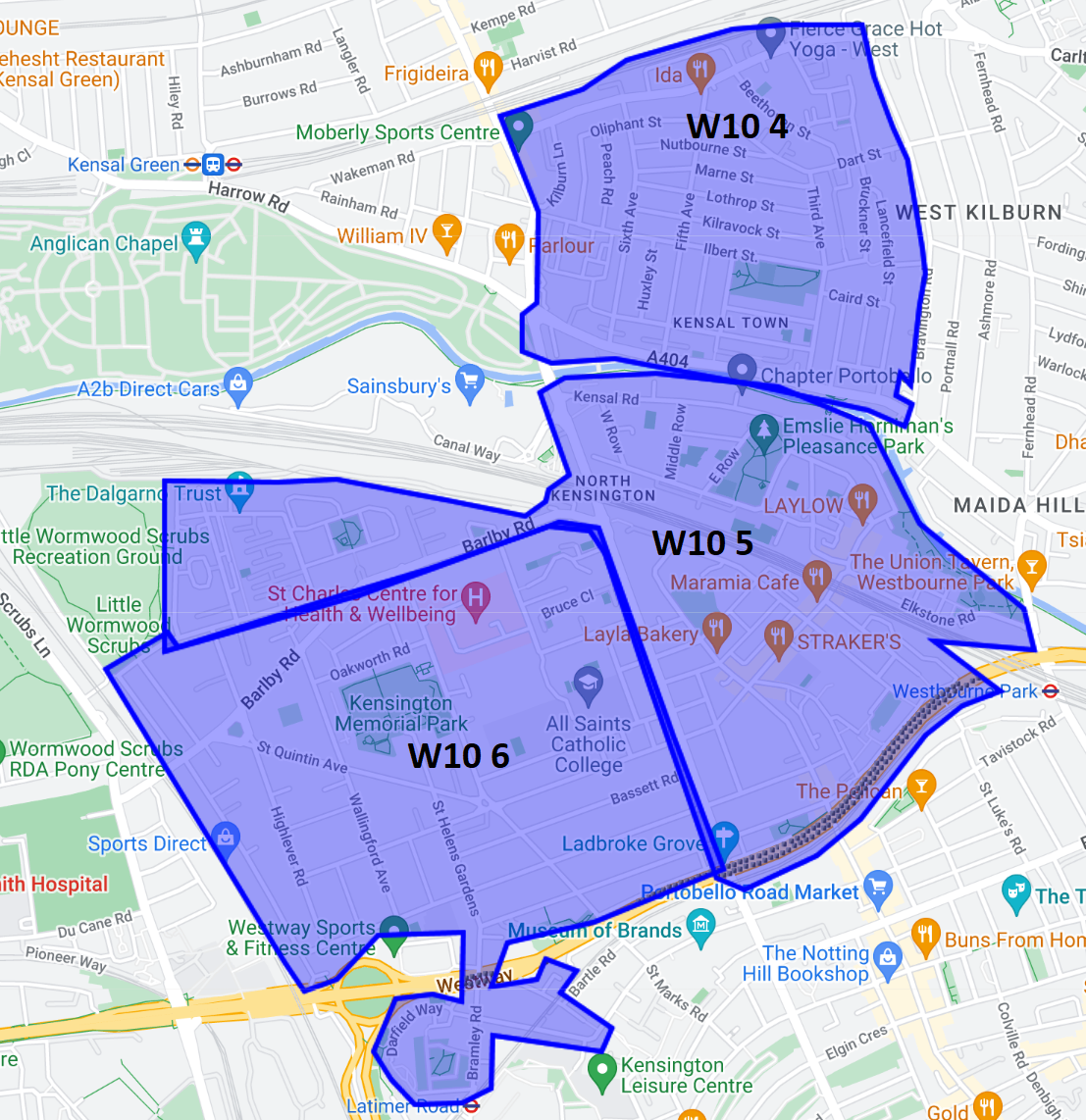 GATE Leaflet Distribution W10 Kensal Town | 5-star rated