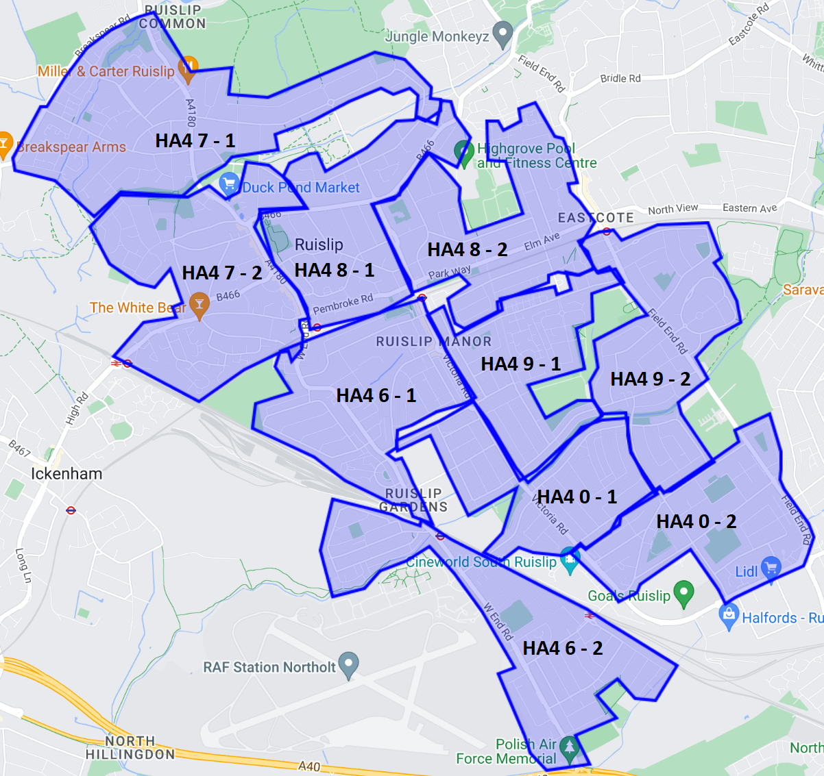 Leaflet distribution HA4 Ruislip | GATE Leaflet Distribution