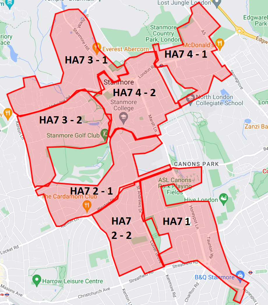 Leaflet distribution HA7 Stanmore - GATE Leaflet Distribution