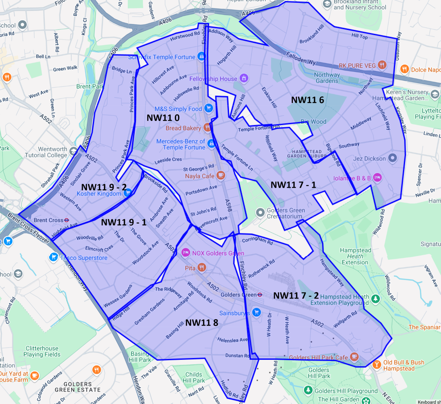 GATE Leaflet Distribution NW11 Golders Green | 5-star rated
